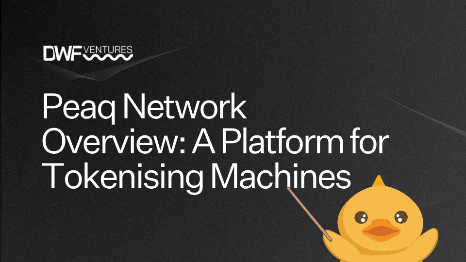 Peaq Network Overview: A Platform for Tokenizing Machines